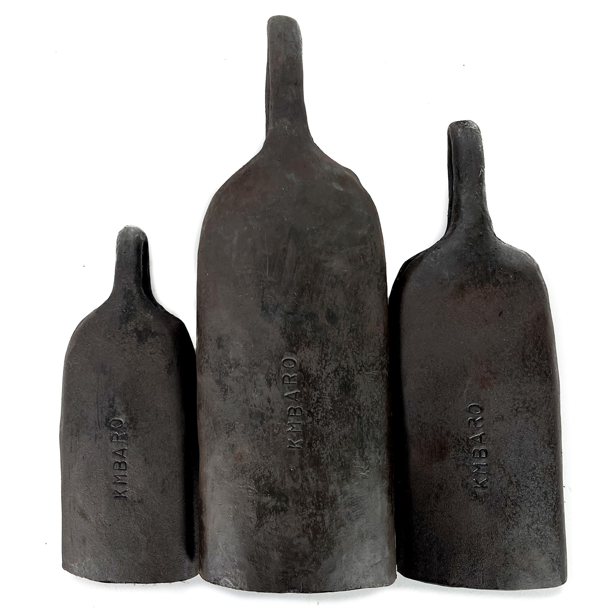 Set of West African bells for dundun, sangban, and kenkeni. - Wula Drum